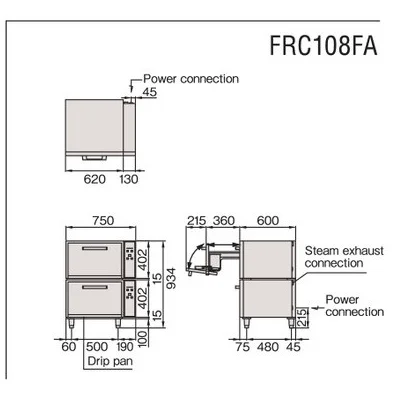 Fujimak FRC108FA Electric Automatic Rice Cooker for Commercial Kitchen ...
