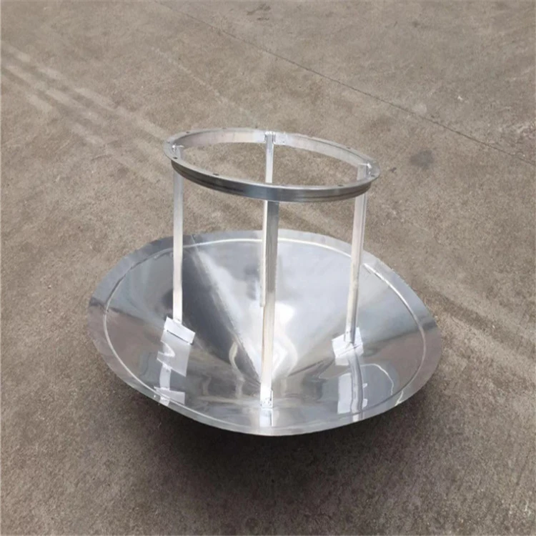 Hvac System Spiral Duct Roof Umbrella Cowl Galvanized Steel Duct ...