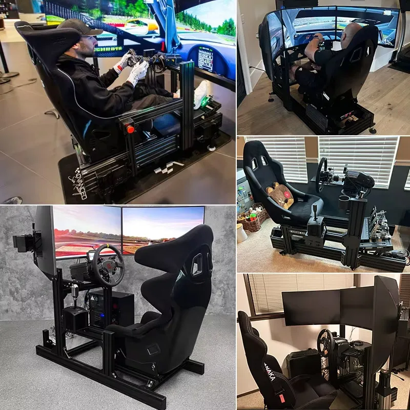 OEM SIM Racing Rigs Cockpit Driving Simulator Esports 4080 40120 Diy ...