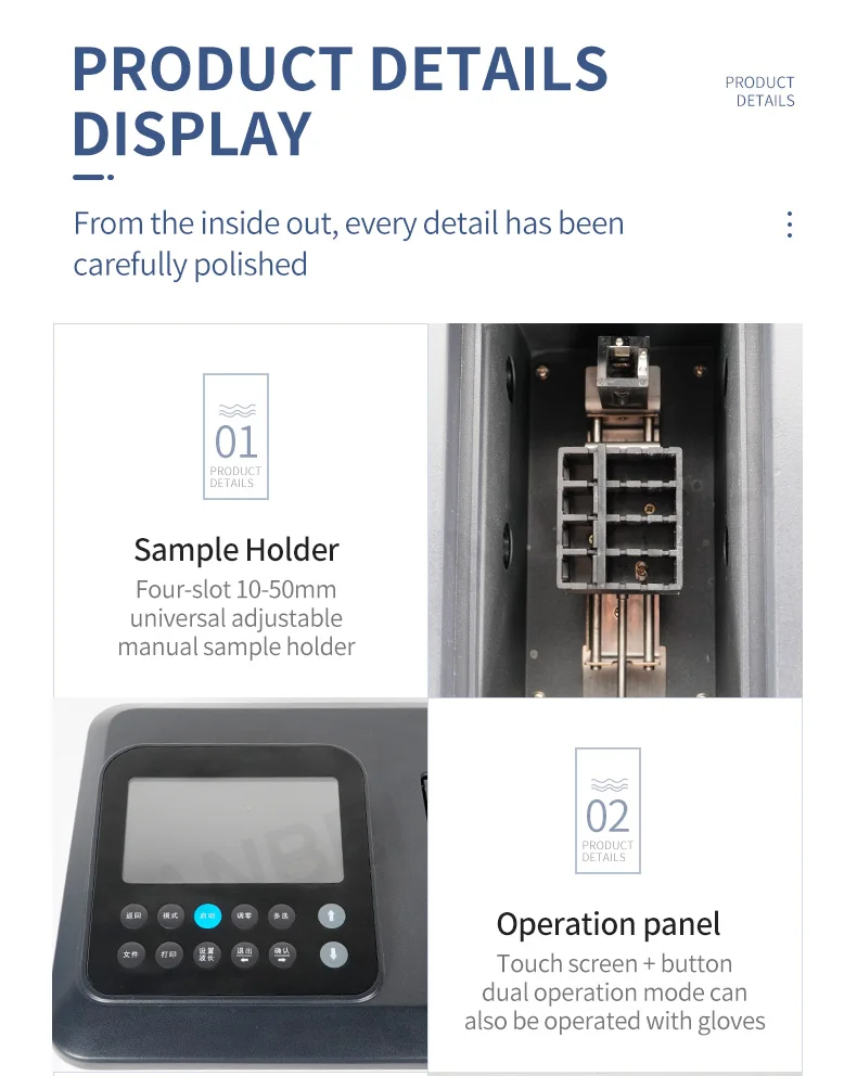 Biochemistry Lab Uv Visible Spectrophotometer for Teaching| Alibaba.com