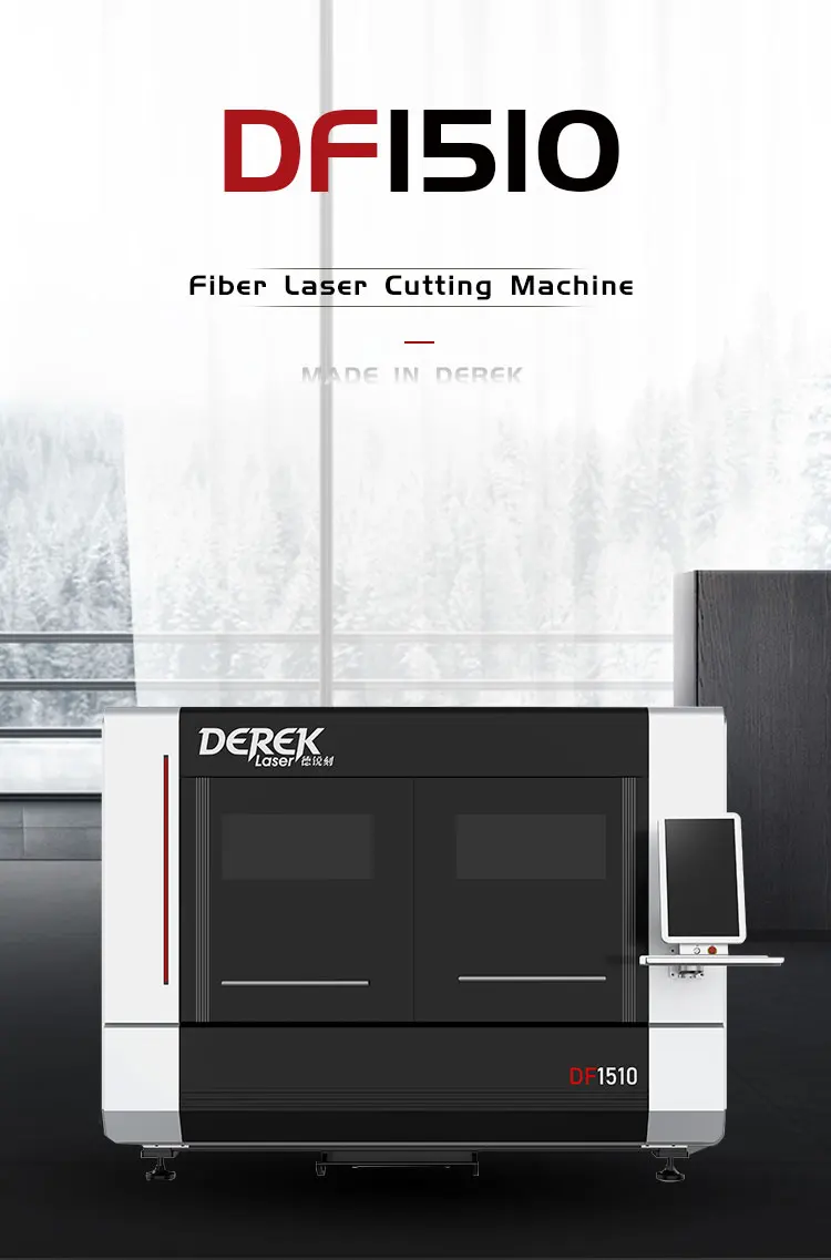Factory Derek Laser High Precision 1500*1000mm 1510 Cnc Fiber Laser ...