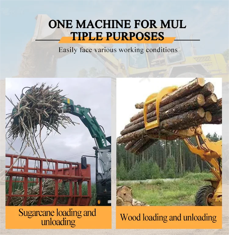 3 Wheels Sugarcane Grab Loader Made In China - Buy 3 Wheels Sugarcane ...