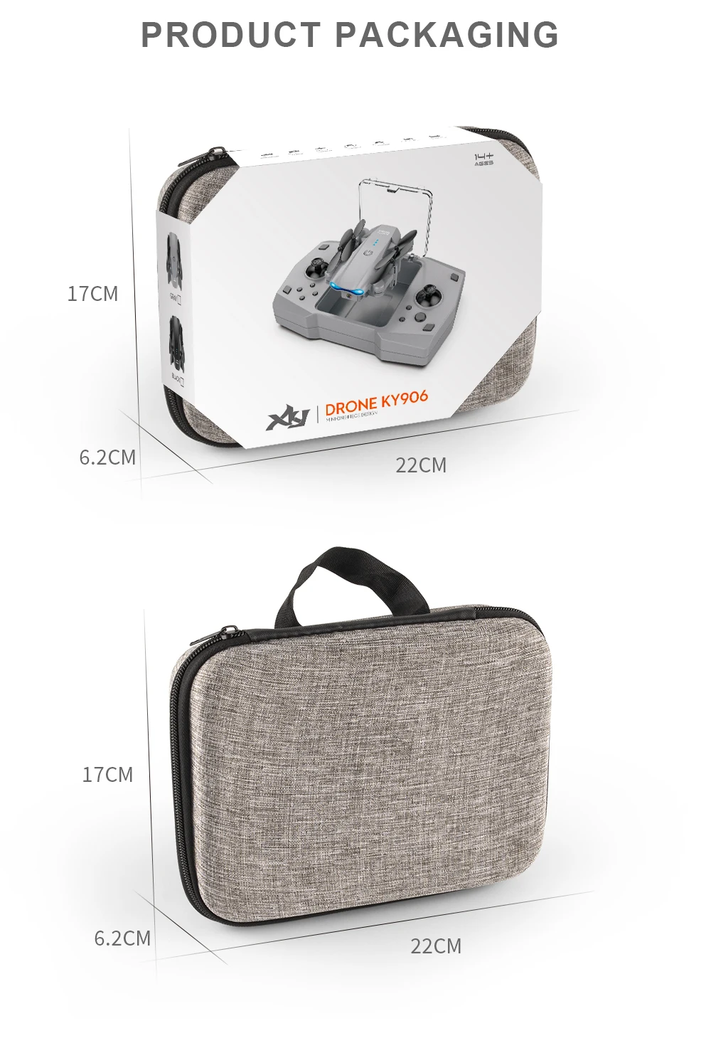 Ky906 Mini Drone 4k Profesional Hd Dual Camera Wifi Fpv Foldable Dron ...