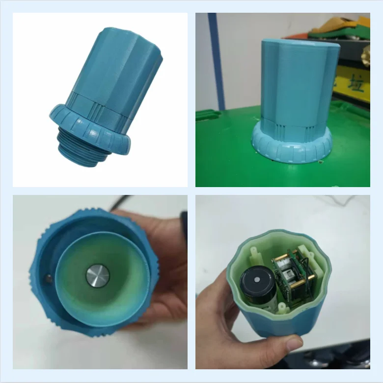 Df555 Nb-iot Lorawan Gprs Ultrasonic Sensor Wireless Level Sensor Silo ...