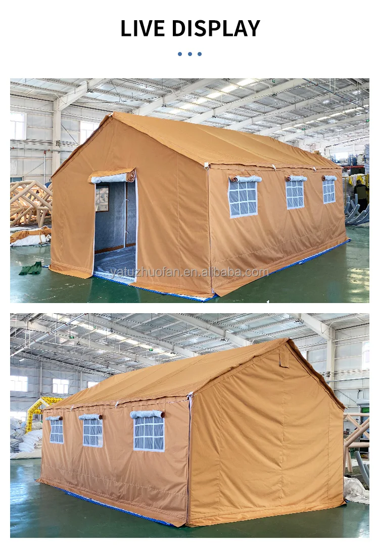 Tube East Arabian 4X6 Relief Tent - Outdoor Aluminum Frame Tent for ...