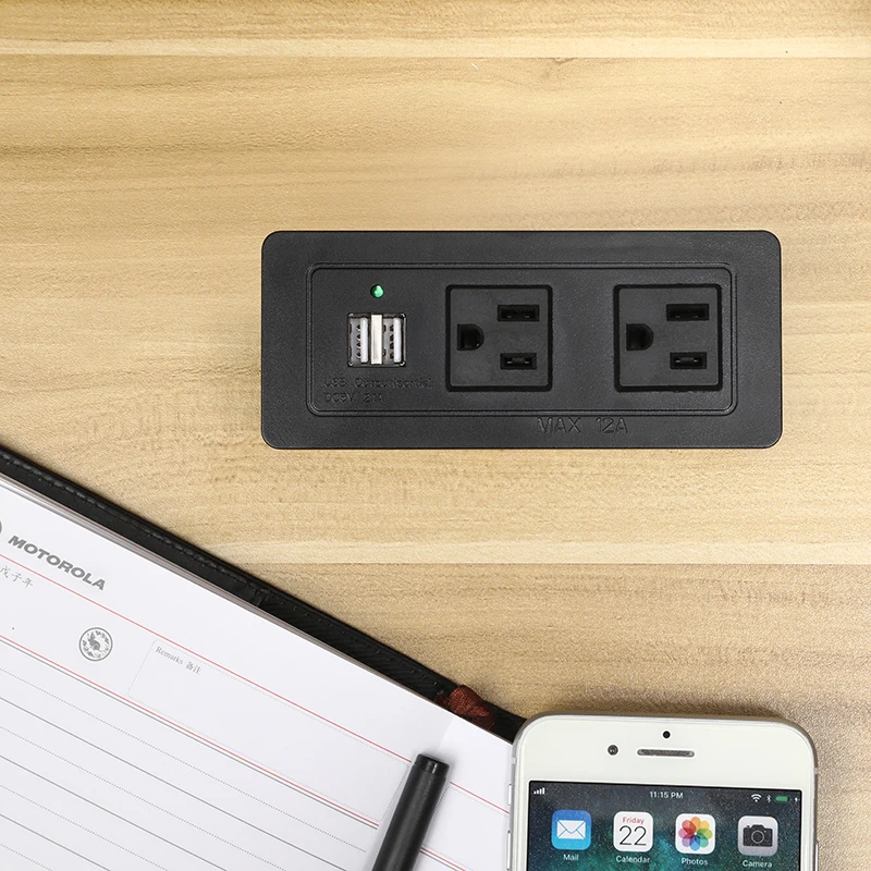 Usb Pd Fast Charging Metal Socket,Tr Ac Socket And Usb-c Port Furniture ...