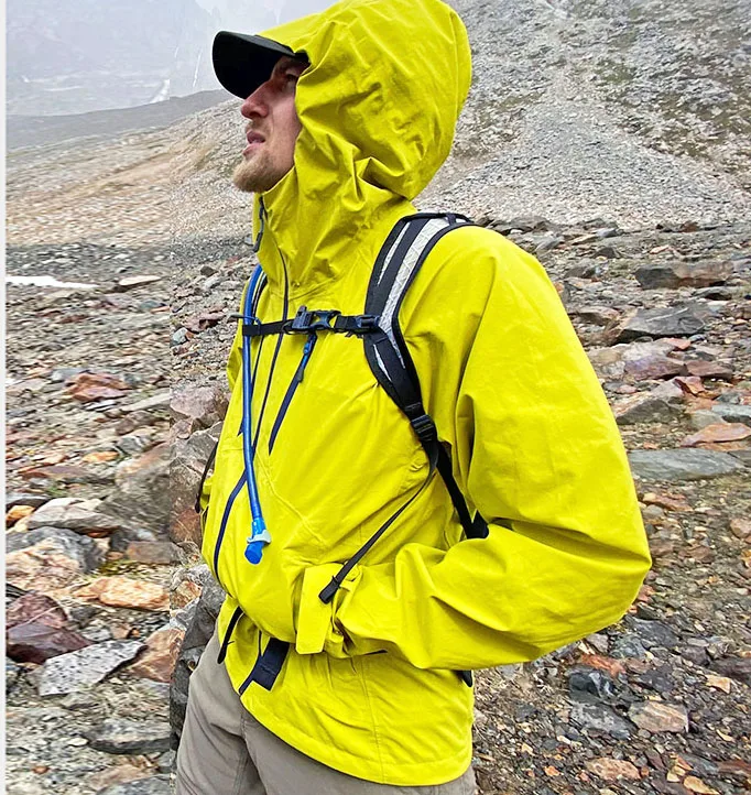 Custom Logo Mens Nylon Breathable Lightweight Waterproof Anorak Zip Up ...