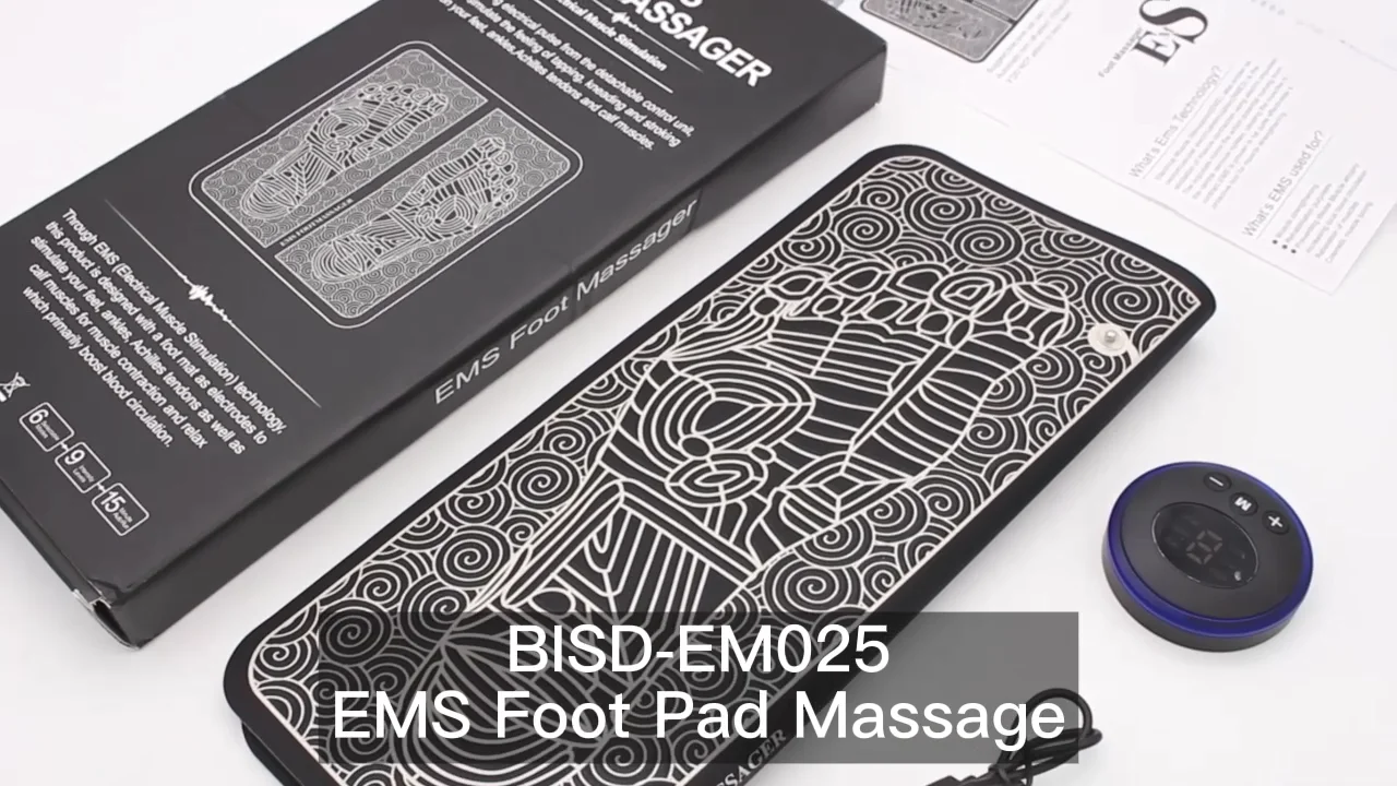 Customized Tens Massage Pad Feet Muscle Stimulator Foot Massage Mat ...