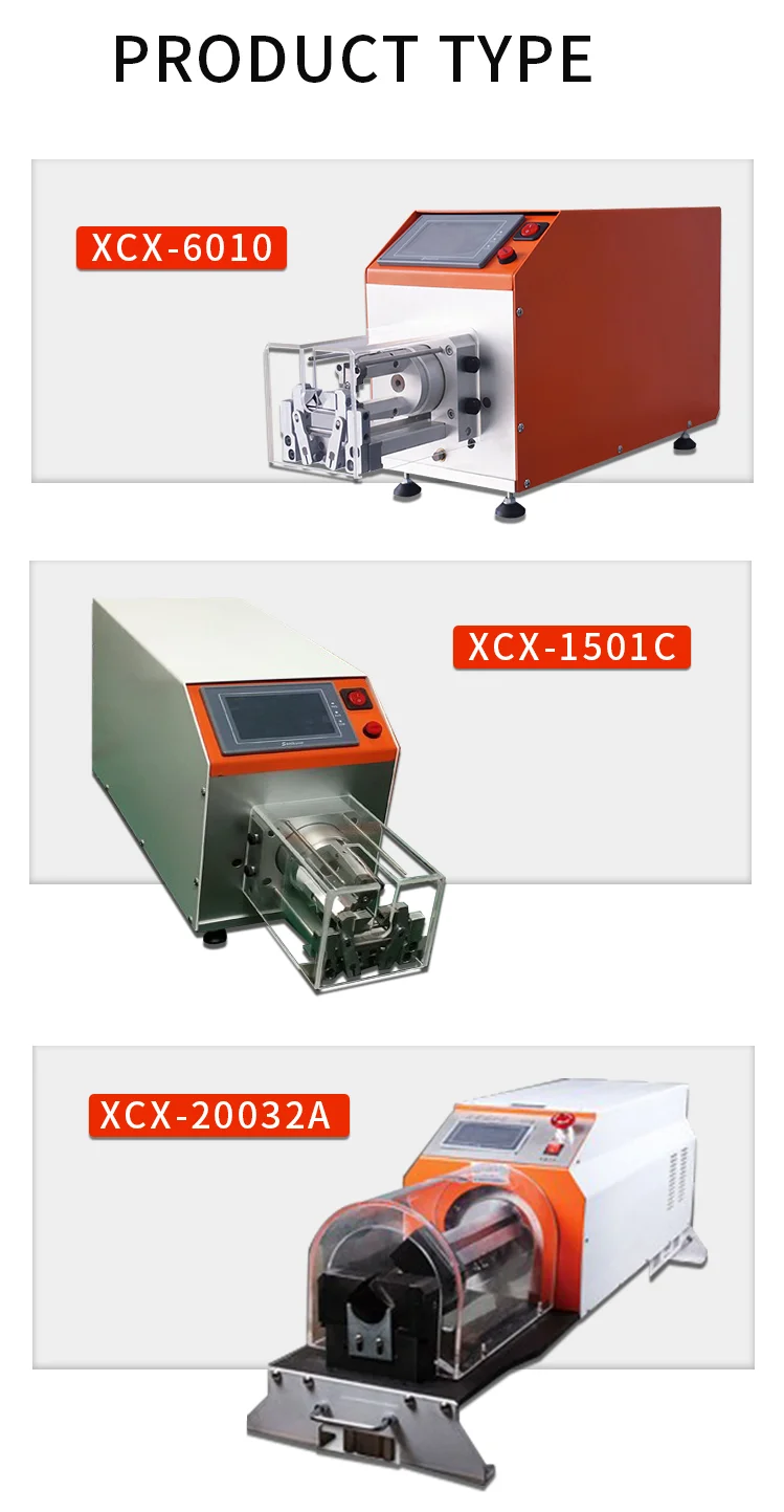 9 Layers Semi-automatic Coaxial Cable Stripping Machine Spiral Wire ...