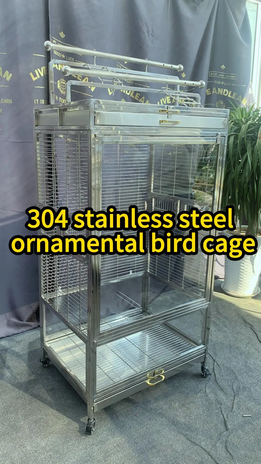 Whole Sale Stainless Steel Good Function Door Lock System Large Parrot ...