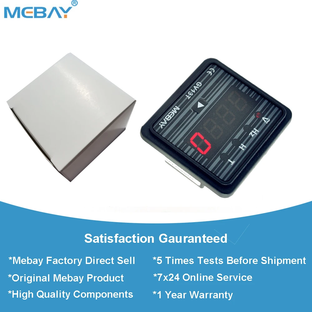 Mebay Genset Led Ac Panel Meter Gv13t Voltage Frequency Meter - Buy Ac ...