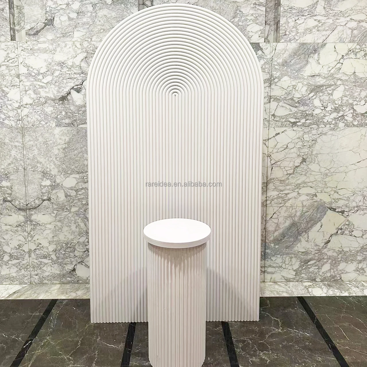 Custom Shape Acrylic Pvc Arch Backdrop Stand For Wedding Events - Buy ...