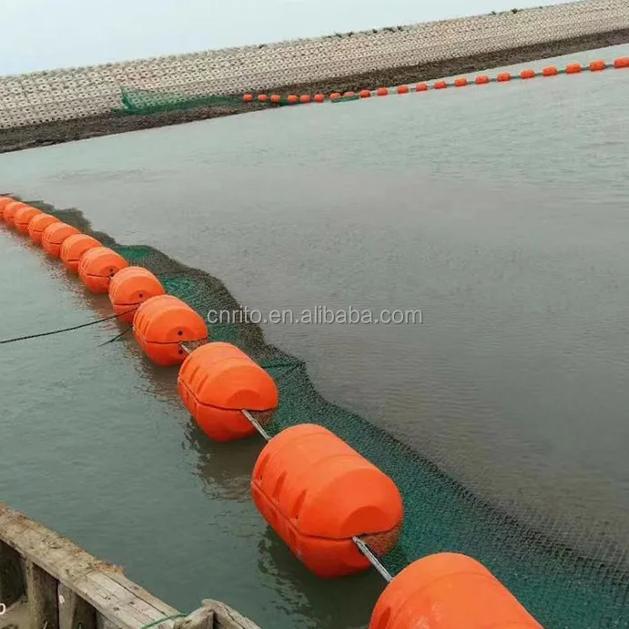 Rotational Molding Ldpe Pipe Float For Dredge Pipeline Cable Floater ...