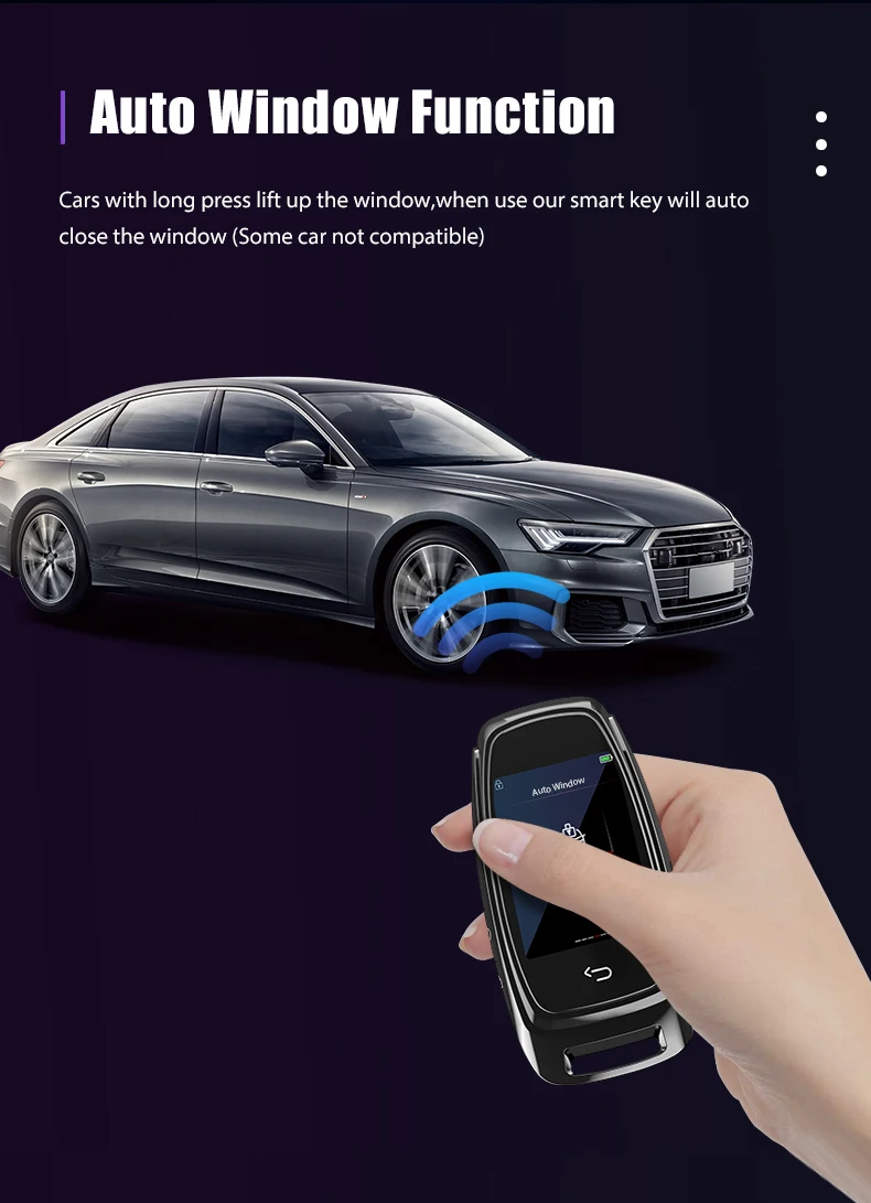 Smart Key Universal LCD Car Key - Standby Cars Efficiently