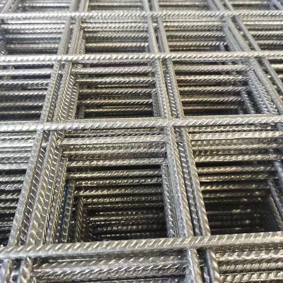 Rebar Steel Deformed Concrete Reinforcing Welded Mesh Factory/ Trench ...