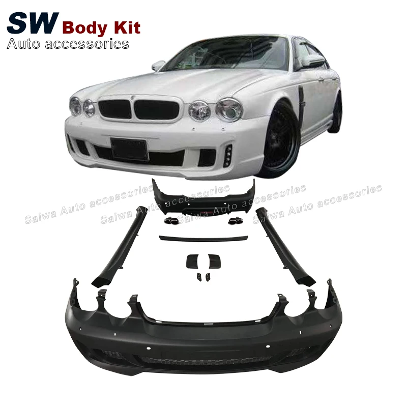 High Quality WD Style Body Kit for Jaguar XJ8 XJ6 Upgrade