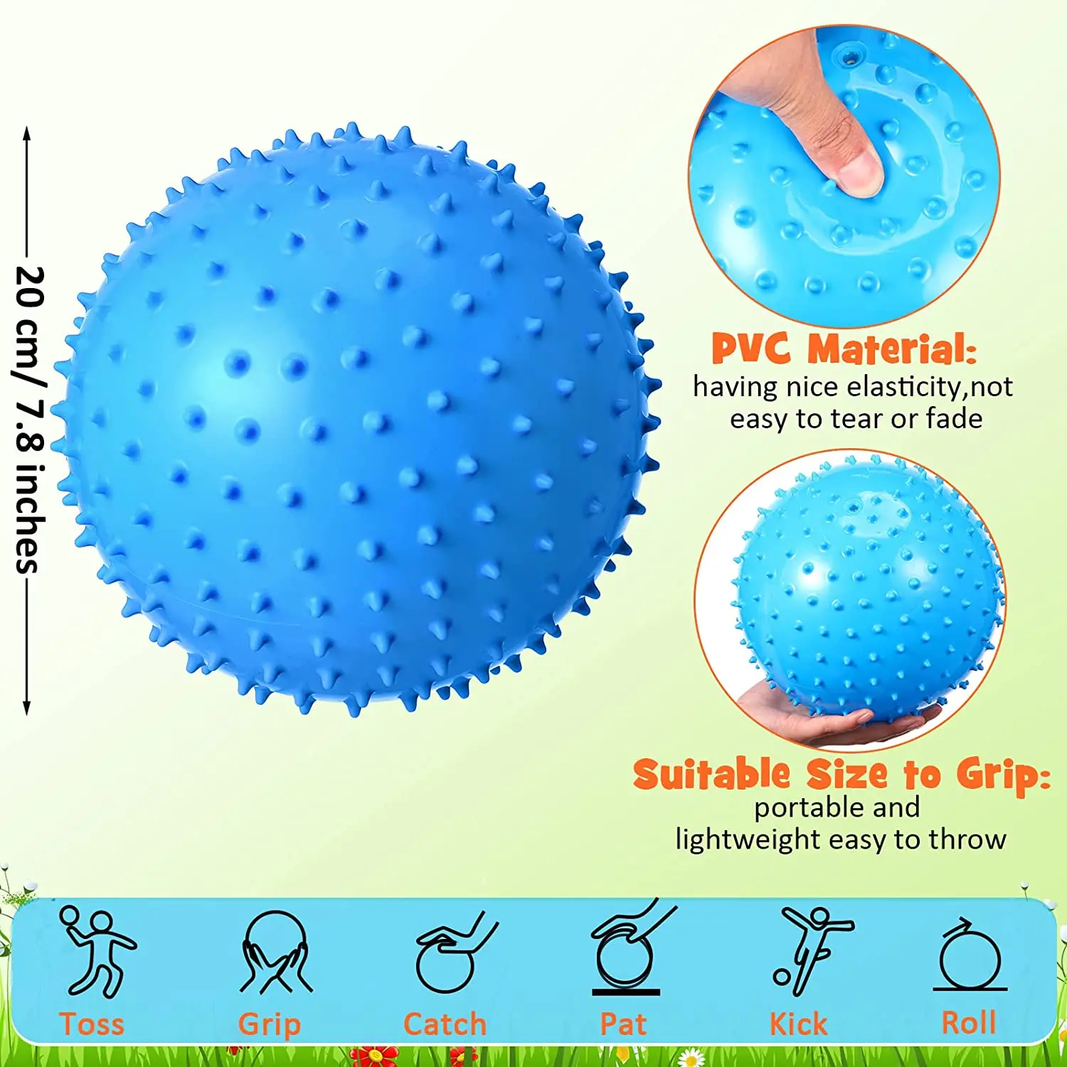 2022 Knobby Balls - Fun Sensory Play for Kids & Toddlers