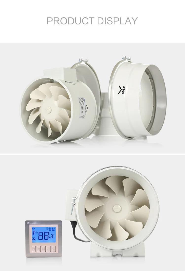 Smart Wired Smart Ventilation Fan - Efficient Exhaust Solutions