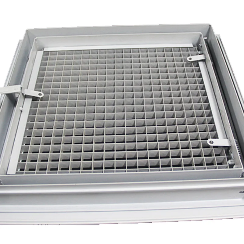 Aluminum Eggcrate Air Diffuser With Filter Grille Ceiling For ...