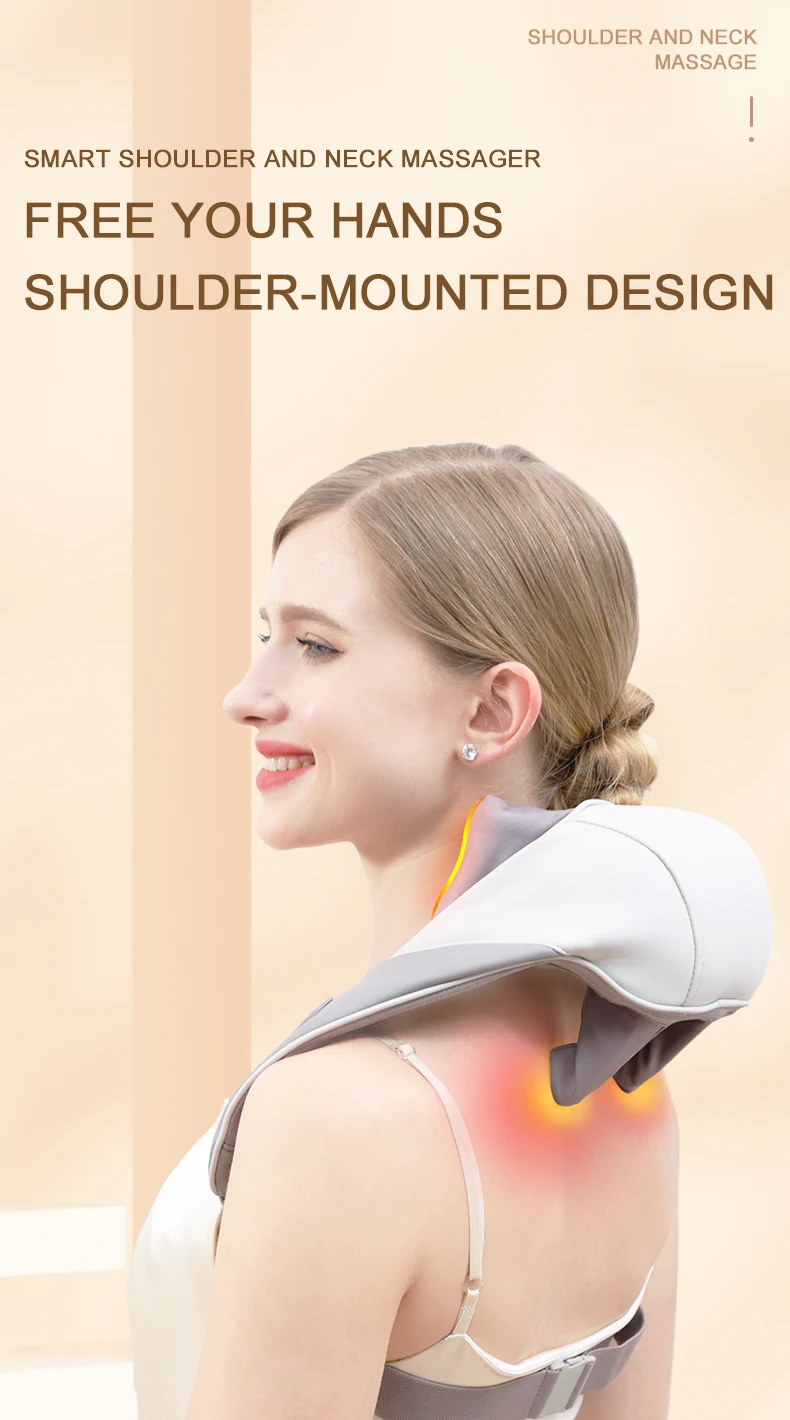 Relieve Neck and Shoulder Pain with High Quality Massager