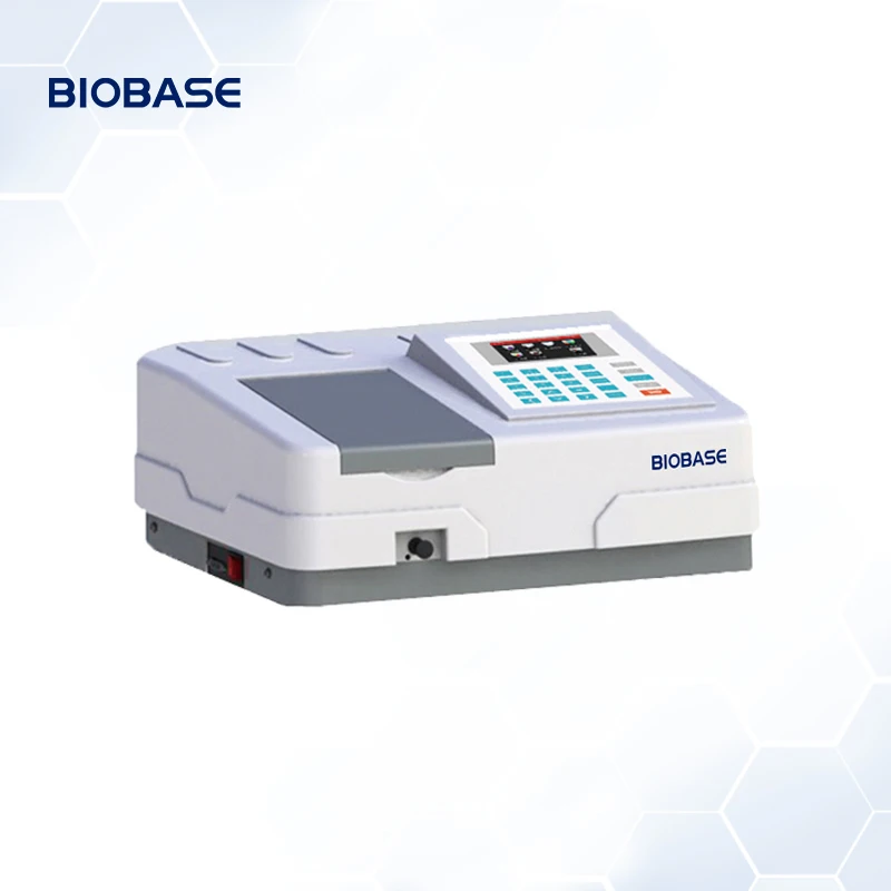BIOBASE Spectrophotometer Double Triple wavelength test Uv Vis Visible ...