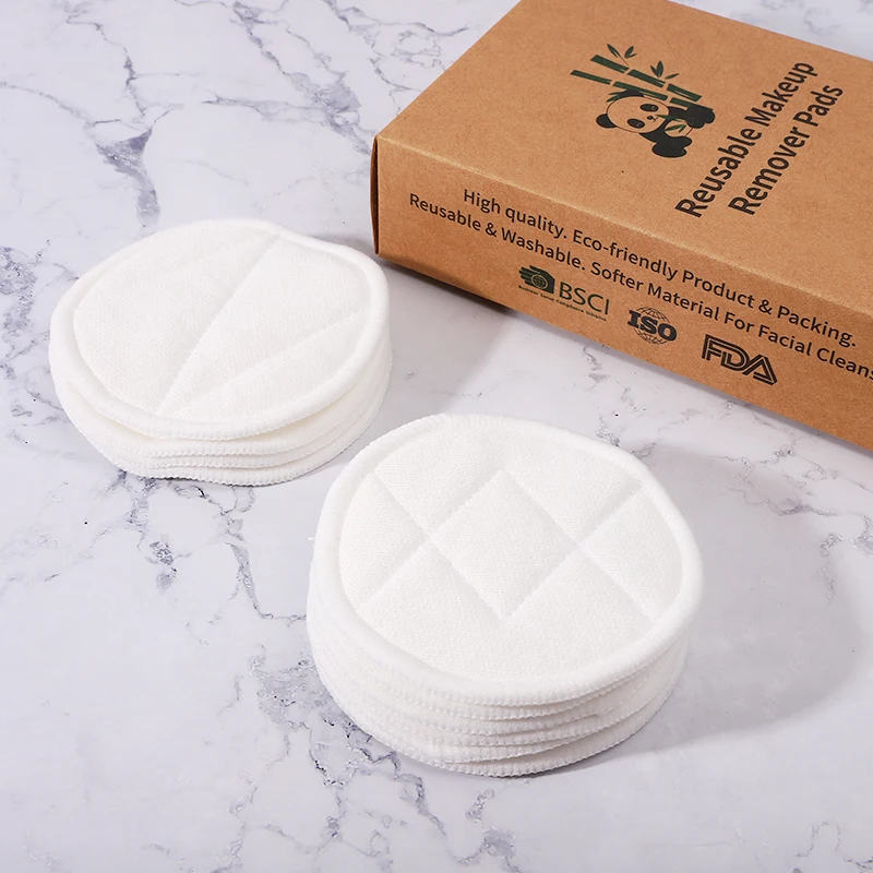 Hot Sale Reusable Makeup Rounds Washable Cleaning Facial Organic ...