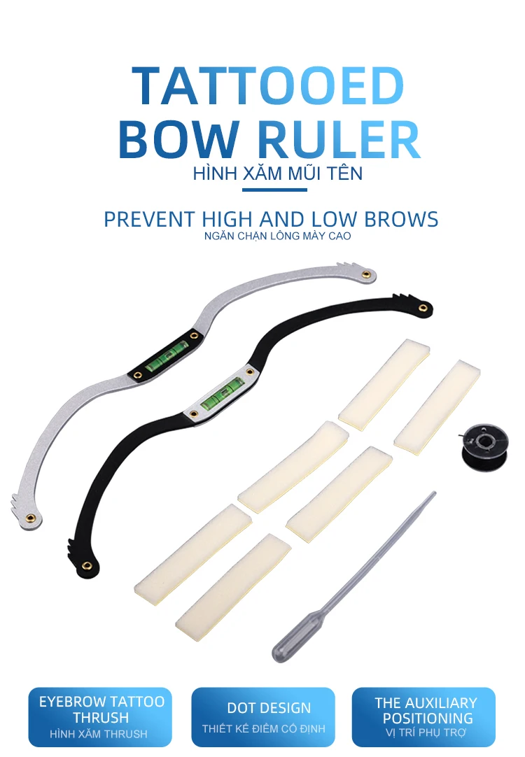 Horizontal Bead Mapping Ruler Tattoo Positioning Line Drawing Auxiliary ...