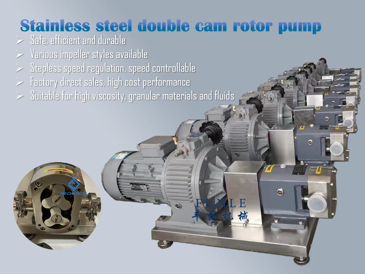 Rotor Pump,Transfer Pump,Sanitary Stainless Steel High Viscosity Rotor ...