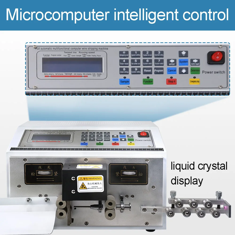 Automatic Wire Stripping Machine - Naibao AWG 0.1-2.5mm