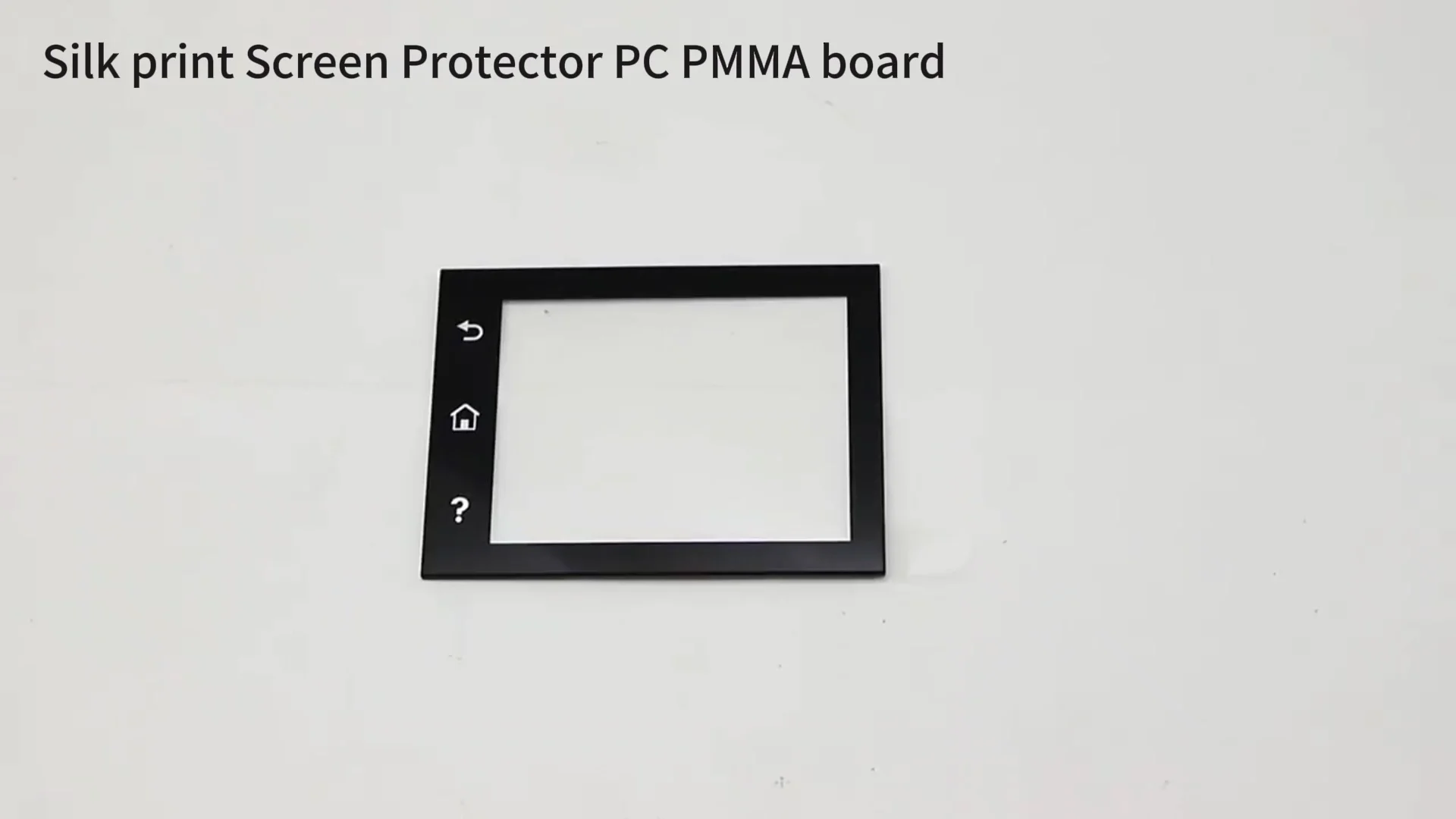 Custom Cnc Sculpture Die Cutting Acrylic Electronic Front Touch Control ...