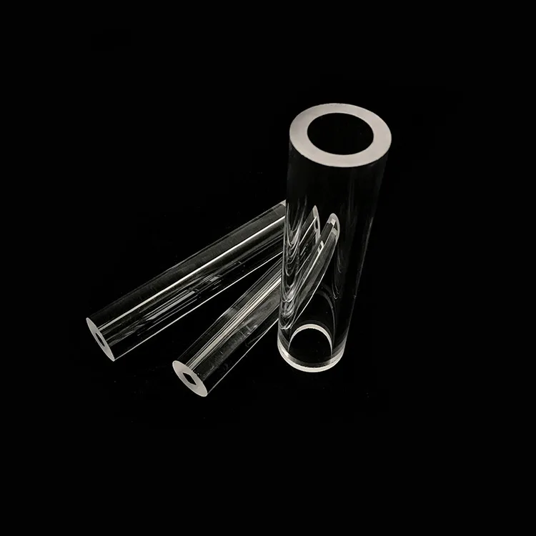 High Temperature Transparent Quartz Cylinder Tube