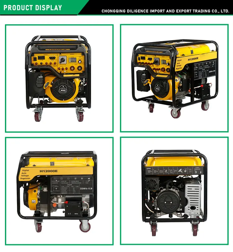 Diligence Wholesale Portable Generator Gasoline 220/380v 8.0kw /8.5kw - Buy Diligence Wholesale ...