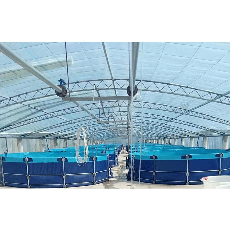 Customized Durable Outdoor PVC Tarpaulin Tanks for Fish Farming