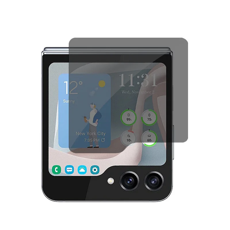 28 Degree Privacy Screen For Galaxy Z Flip 6 Cellphone Screen Anti ...