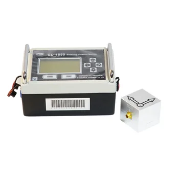 Digital Blasting Vibration Monitor With Triaxial Geophone For Bridge ...