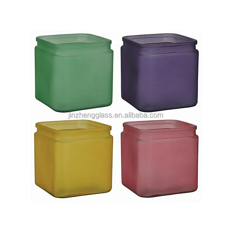 square Glass Cube Jar for Snack Dried Flower Food Storage| Alibaba.com