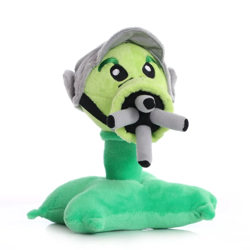 18cm Plants Vs Zombies Peashooter Plush Toy Doll Cute Snow Pea ...