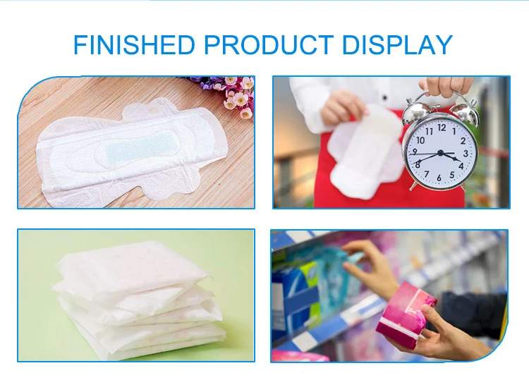 Manufacturer Sanitary Pad Machine Fully Automatic Double Layers Napkin ...