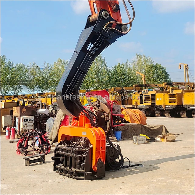 Hydraulic Vibro Pile Hammer & Pile Extractor for Excavators
