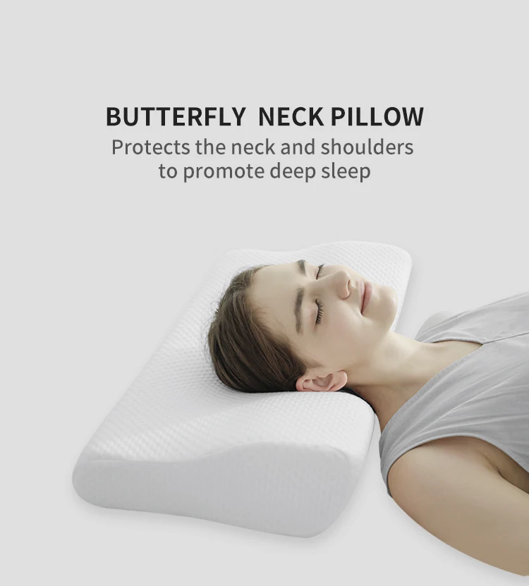 Contour Butterfly Pillow - Anti-Snore & Orthopedic Support