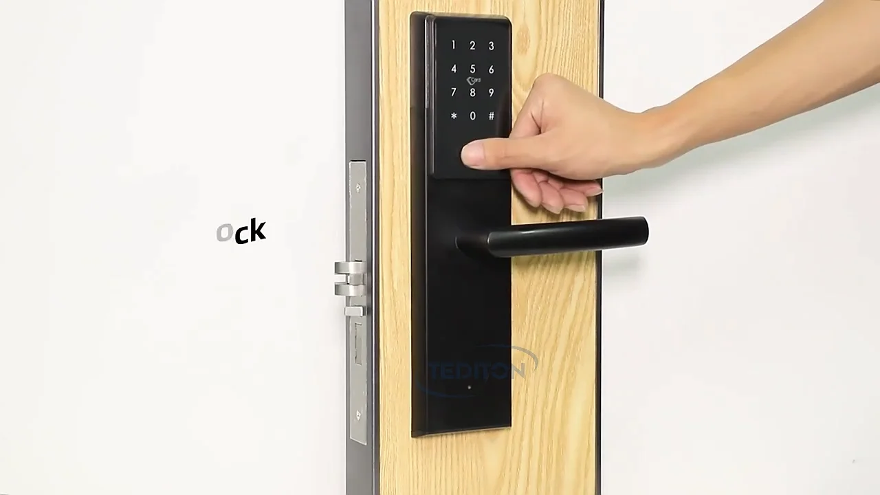 Tt Lock App App Smart Door Lock Waterproof Fingerprint Biometric ...