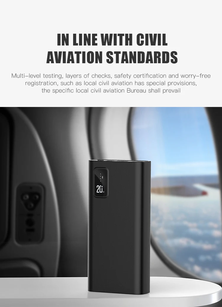 20000 Mah Power Bank Battery - Portable High Capacity Charger