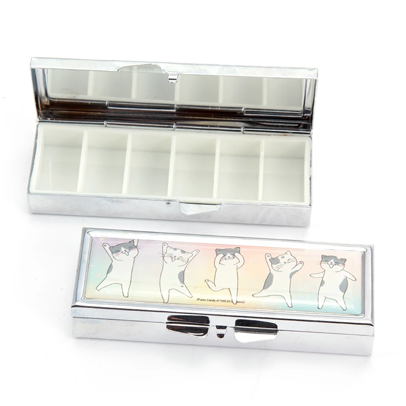 Customizable Metal Pill Box - Perfect Gift or Promotional Item