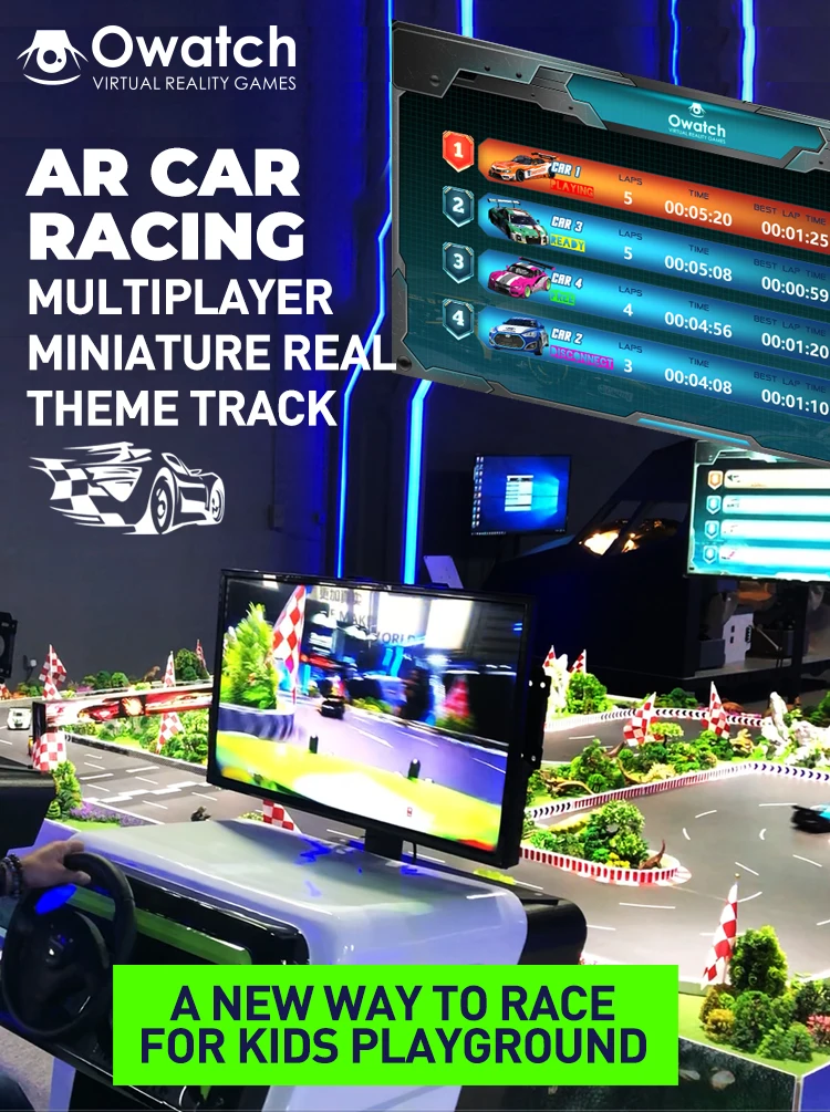 Augmented Reality Racing - Mini Jeu Voiture Experience
