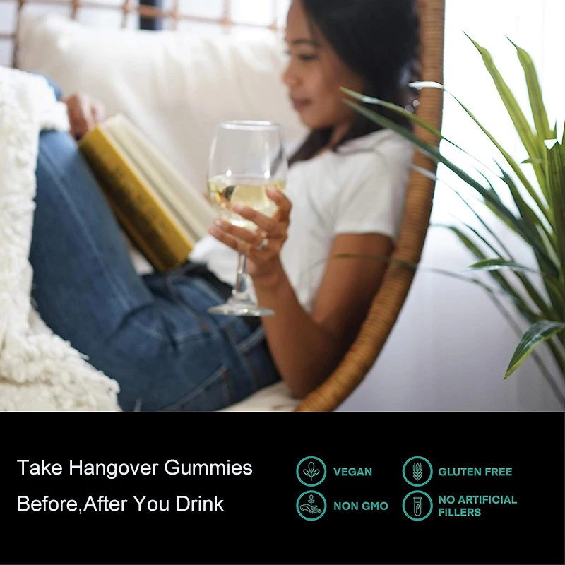 Oem Hangover Gummies Liver Detox Anti Hangover Gummies Relieve Alcohol ...