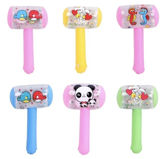 Pvc Customized Kids Inflatable Cartoon Characters Hammer Mallet With ...