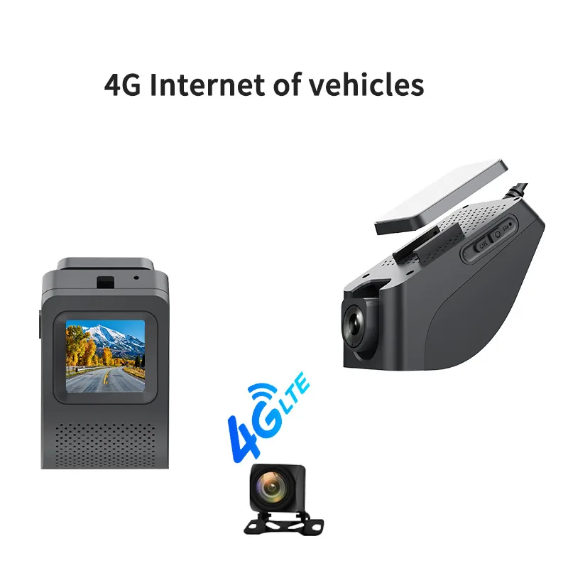 4g Mini Dashcam Full Hd 1080p Car Recorder Gps Car Black Box 4g Car ...