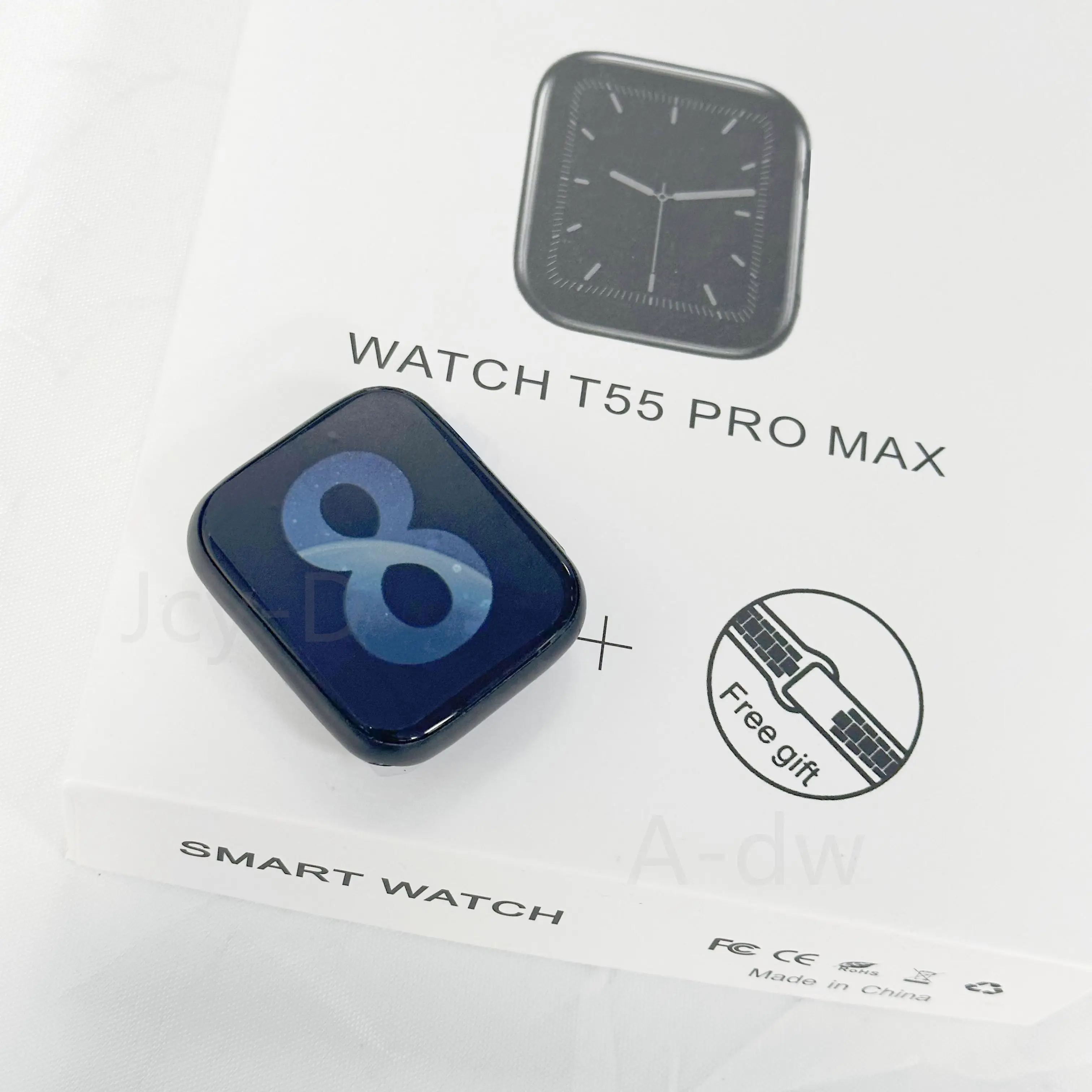 T55 Pro Max Montre Intelligent Original Headphones+watch Tws Set 2 In ...