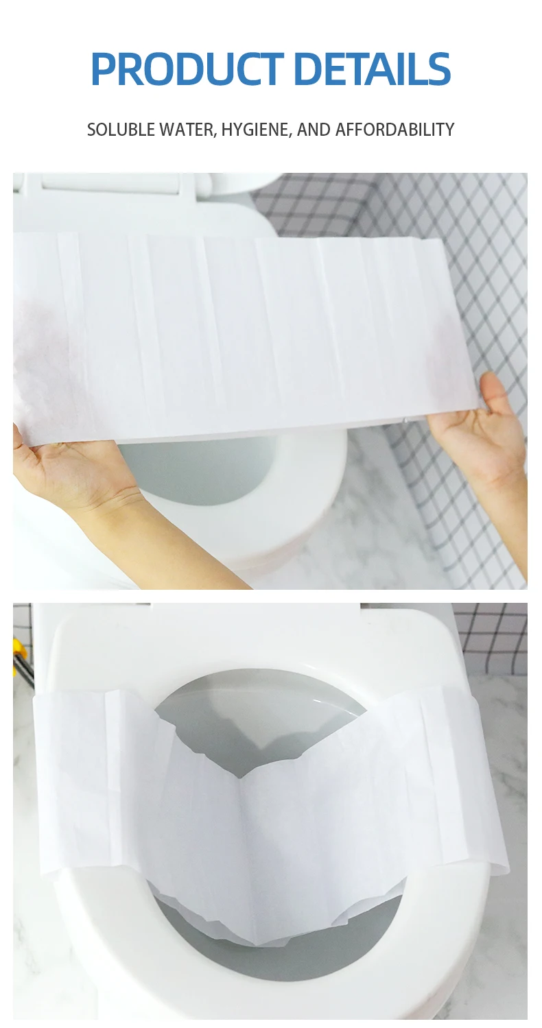 Flushable Stool Sample Collection Sheet - Disposable Toilet Seat Covers