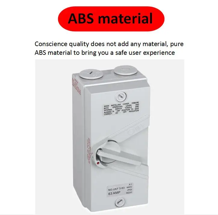 35 Series Isolator Switch - Reliable 3 Phase Disconnect